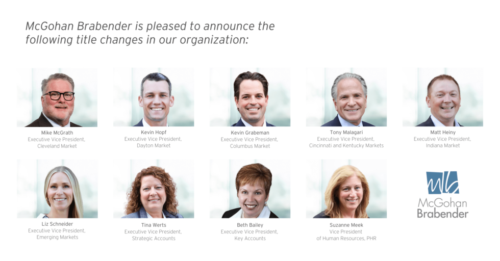 MB Title Change Announcement - McGohan Brabender